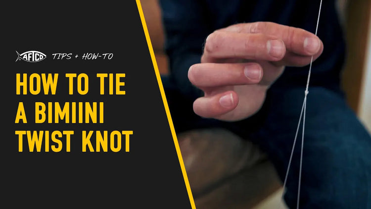 How to Tie a Bimini Twist Knot – AFTCO