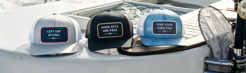 Fishing Hats For Bass & Saltwater Fishing | AFTCO