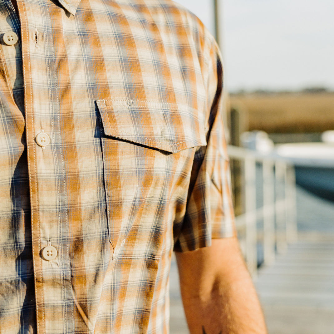 Portside LS Button Down Fishing Shirt | AFTCO