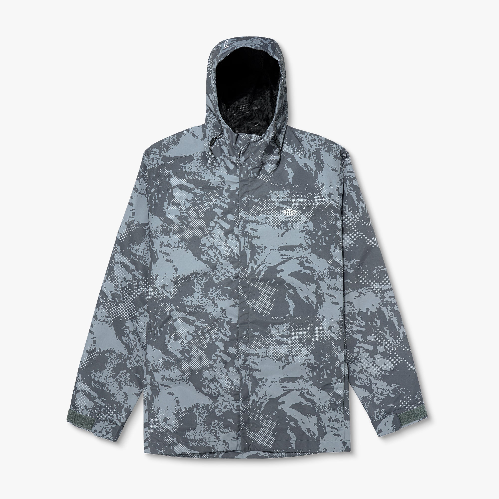 Crossing Printed Camo Fishing Jacket | AFTCO