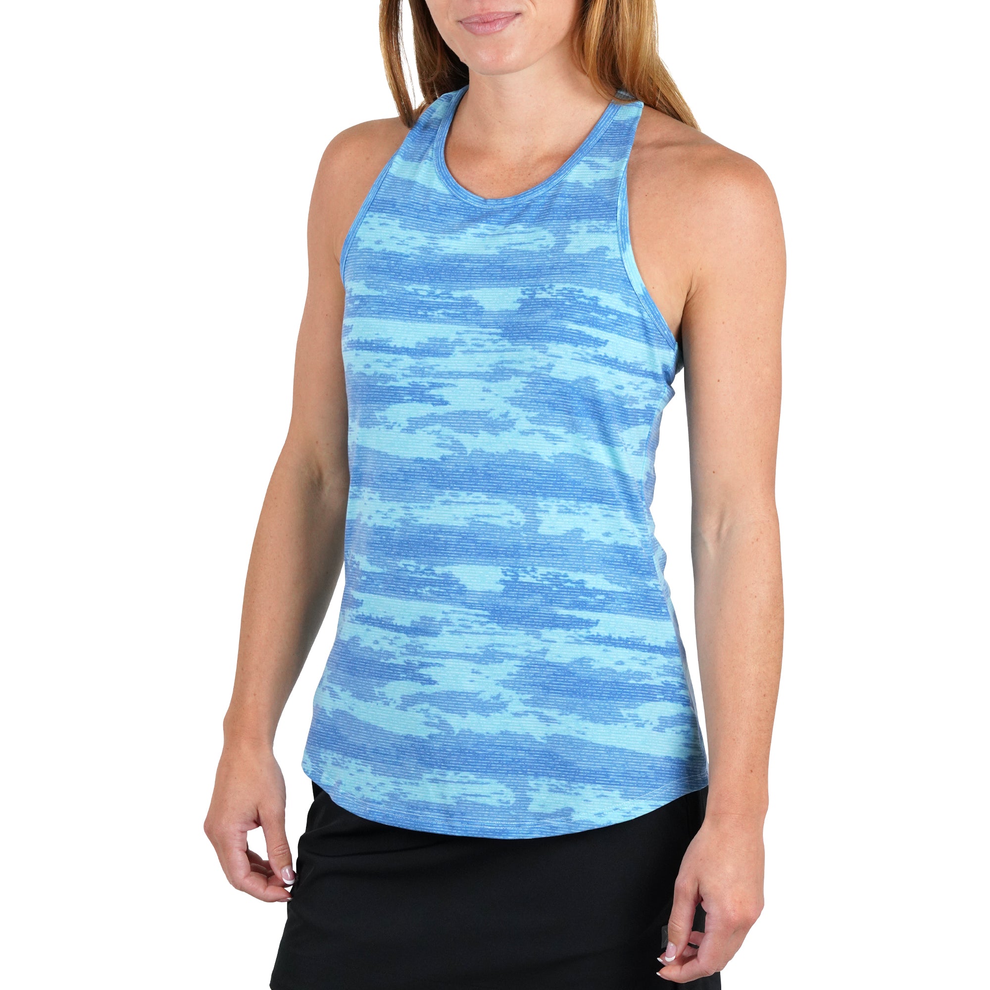 Ocean Bound Printed Women's Fishing Tank Top | AFTCO