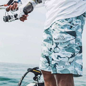 Tactical Camo Fishing Shorts - AFTCO