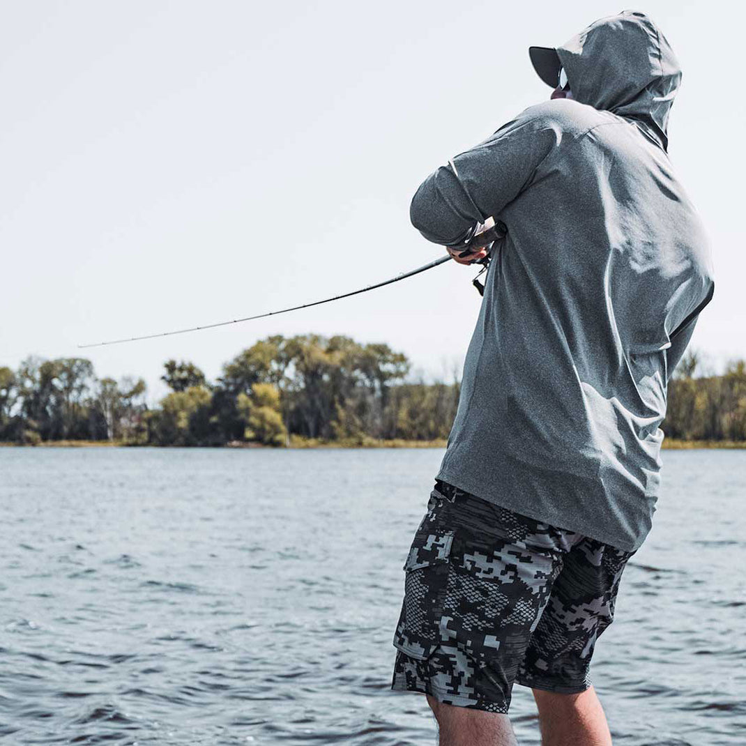 Tactical Camo Fishing Shorts - AFTCO